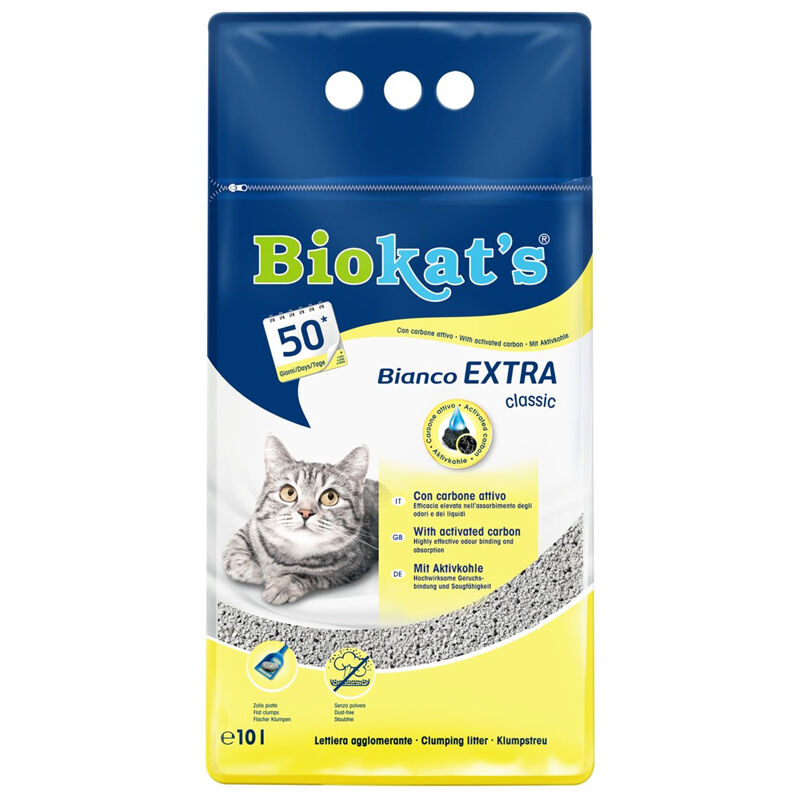 Biokat's Bianco Extra Kedi Kumu 10 Lt