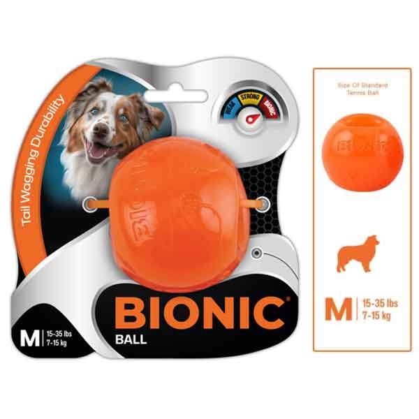 Bionic Ball Köpek Dayanıklı Top 6,7 cm 15kg Köpek Oyuncakları Bionic