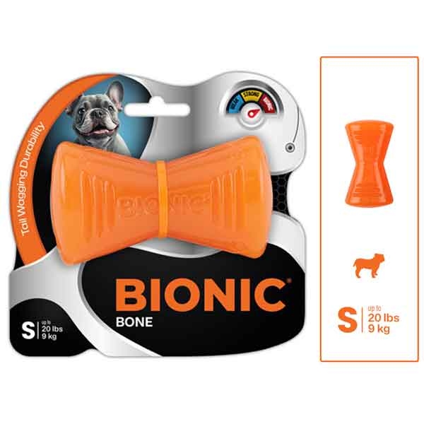 Bionic Bone Köpek Dayanıklı Kemik 9,5 cm 9kg Köpek Oyuncakları Bionic
