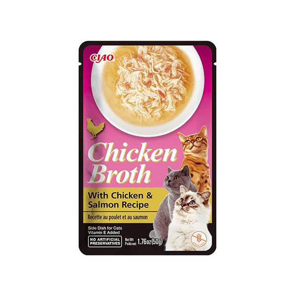 Ciao Chicken Broth Tavuk Sulu ve Somonlu Kedi Çorbası 50 Gr Diğer ...