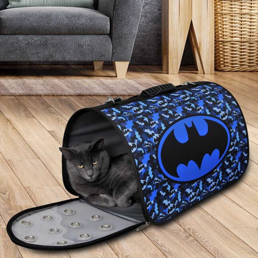 Batman Kedi Taşıma Çantası Büyük Boy Kedi Taşıma Çantaları Petfan