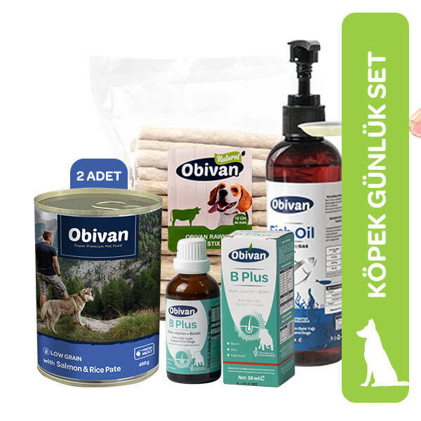Obivan Köpek Günlük Bakım Seti Köpek Vitaminleri Obivan