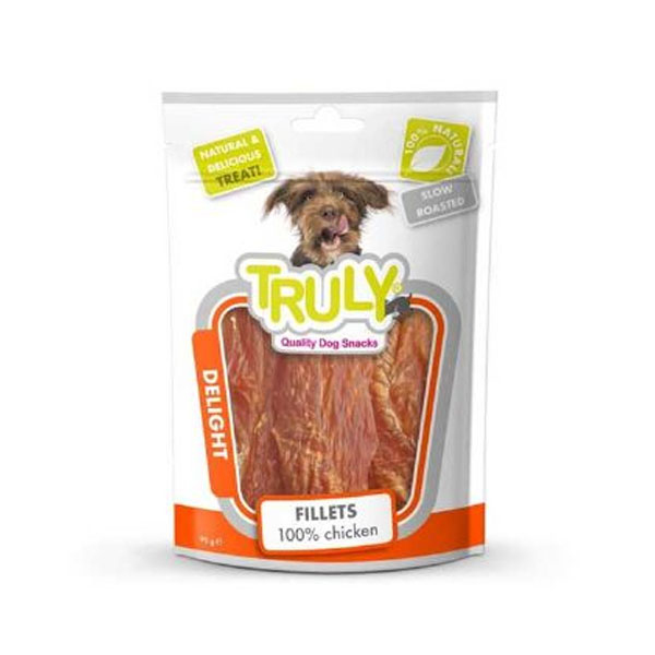 Truly Original Chicken Filets Köpek Ödülü 90 Gr Köpek Ödül Mamaları Truly