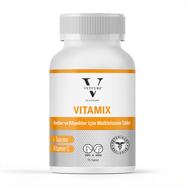 Vetcure Vitamix Kedi ve Köpek Multivitamin ve Mineral Aminoasit Desteği ...